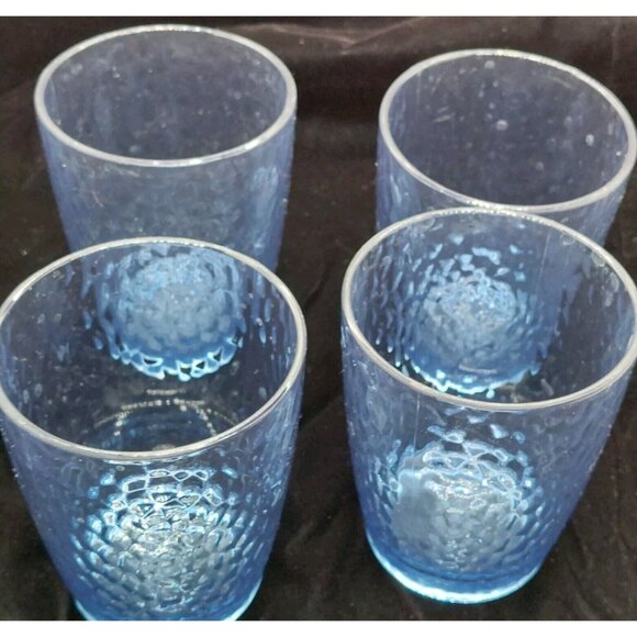 Threshold | Dining | Threshold Blue Plastic Tumbler 4 Lot Of 4 Cups ...